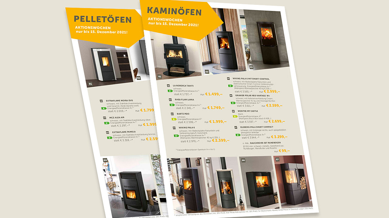 Feurige Angebote für Ihren Traumofen Hagos: Hagos